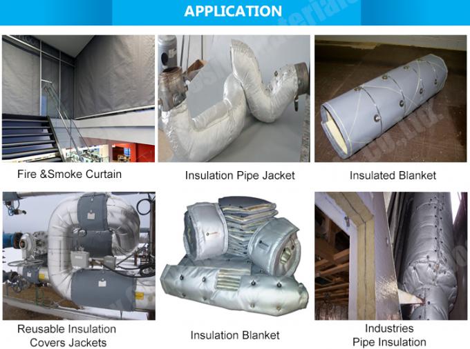 19Oz Silicone Coated Heat Insulating Materials For Transmitter ...