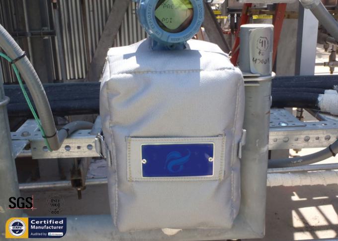 Grey Color Thermal Insulation Covers Transmitter 25MM Fiberglass Materials