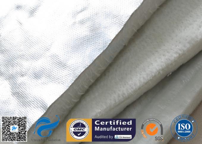 Aluminium Foil Fiberglass Needle Mat E Glass 25MM White 800℃ Heat ...