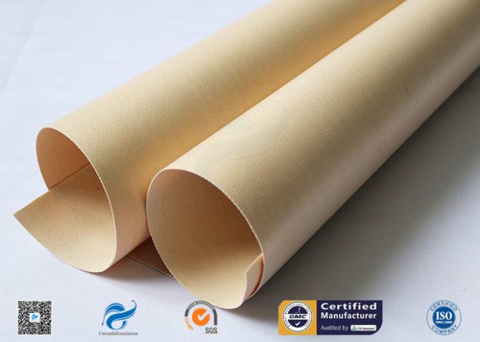 Multi Color PTFE Coated Glass Cloth / Insulation PTFE Coated Glass Fabric