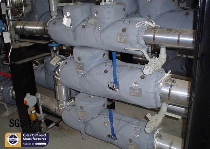 Gate Valve Glass Fiber Thermal Insulation Jacket Energy Saving For Industry