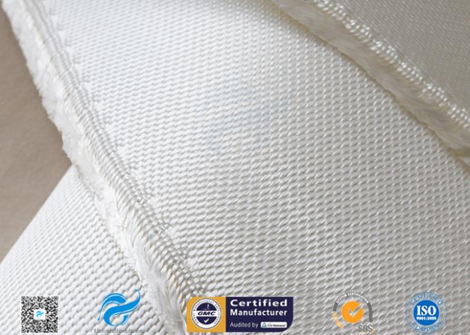 Asbestos Free Satin Weave Silica Fabric Thermal Insulation 37oz High ...